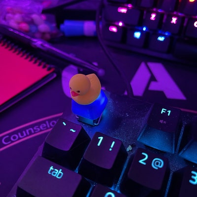 Rubber Duck Keycap for Mechanical Keyboard, Rubber Duck Artisan Keycap ...