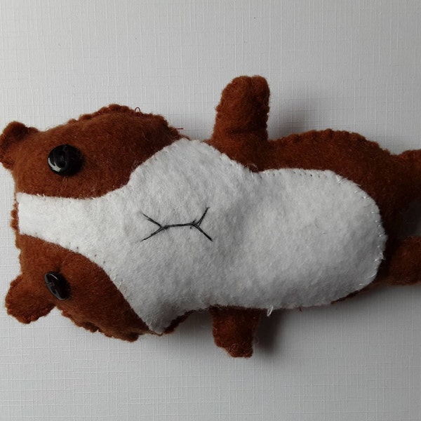 Felt Hamster Guinea Pig Pet Animal Softies Sewing Pattern Toy ...