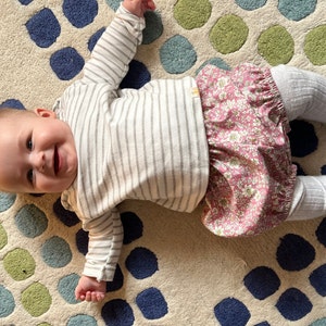 Bloomers, Floral Bloomer Shorts, Diaper Nappy Cover, Girls Romper ...