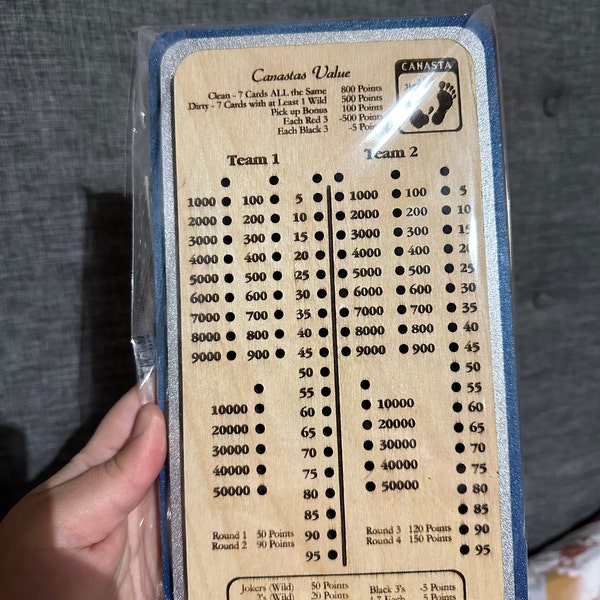 4 Player Crokinole Score Board Games Crokinole Shuffle Board Gifts for ...