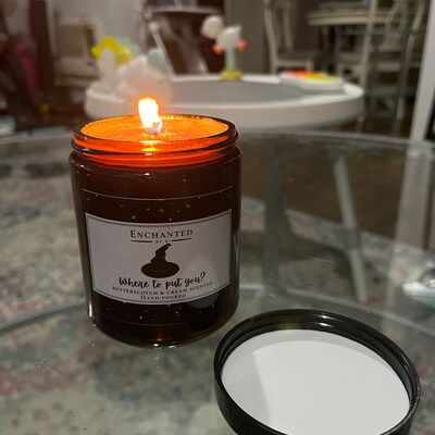 Where to Put You Candle Butterscotch & Cream Scented - Etsy