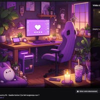 Cozy Sage Green Lo-fi Gaming Room Animated Stream Screen Package 6x ...