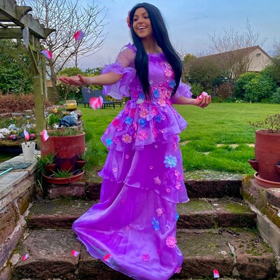 Handmade Cosplay Isabela Dress Isabela Encanto Dress - Etsy