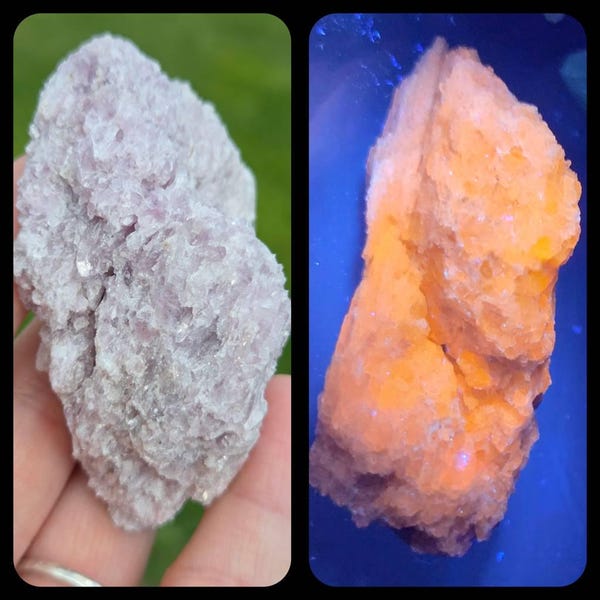 Phlogopite and Diopside “starry Night” - UV Fluorescent Minerals From ...