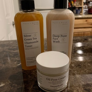 Colloidal Silver Green Tea and Chamomile Toner Vegan 6.6 8.5oz - Etsy