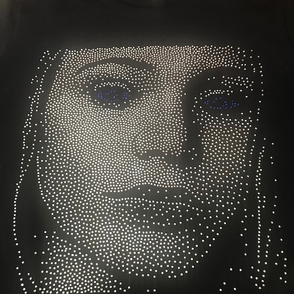 Custom Rhinestone Template SS6 Portrait Bling SVG Instant Digital ...