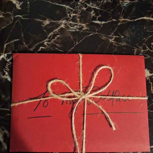 Wax Seal Letter, Scroll Letter, Handmade Love Letter, Custom Wedding ...