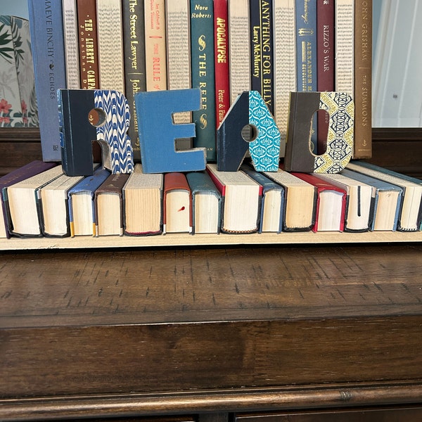 Book Letters! Readers Digest Letter Book, Personalized Gift, Vintage ...