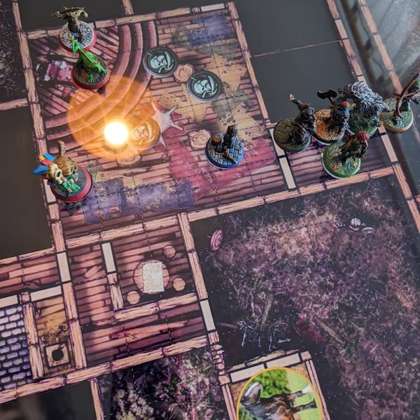 The Dungeon Display - A Portable RPG Gaming Board (4K UHD 43" TV ...