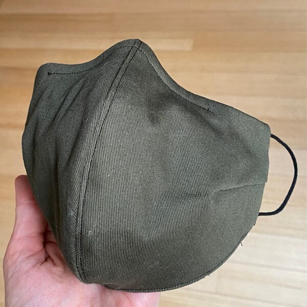 Reusable Mask Pattern Tutorial Face Mask Download PDF, Adult Size - Etsy