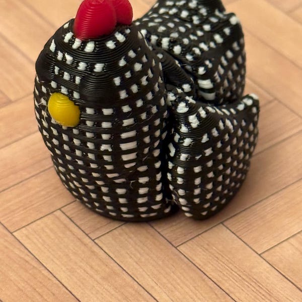 Flexi Chicken - Articulated Chicken Fidget Designed by Zou3d - Etsy