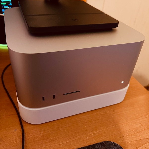 Mac Studio & Mac Mini Desk Riser: Storage, Airflow - Etsy