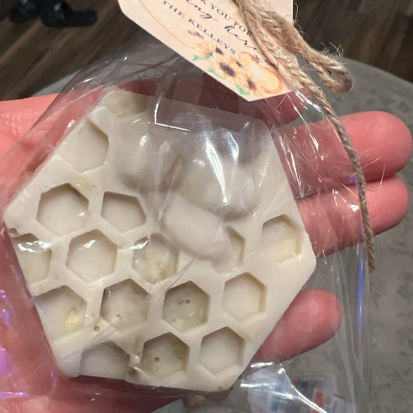 Honey Oatmeal Soaps - Scented Bee Baby Shower Favors, Queen Bee Bridal ...