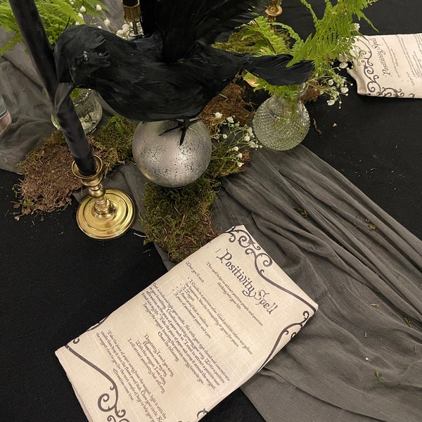 Positivity Spell Image | Witches' Dinner Party | Digital Clipart ...