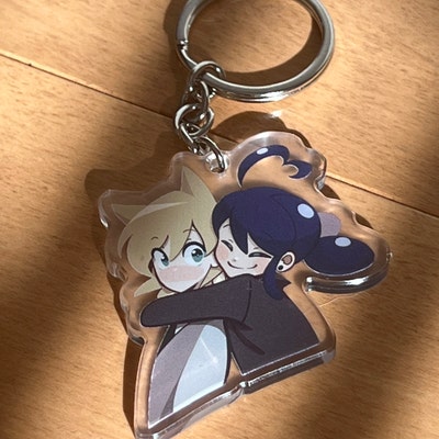 Custom Shaker Acrylic Charms Keychain Personalized Acrylic Keychain ...