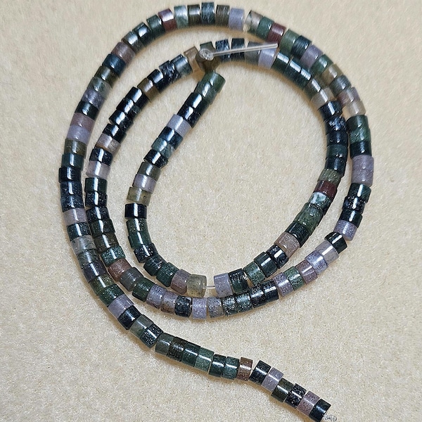 Coffee Brown Stripe Agate Smooth Gemstone Matte Finish Beads 16 Strands ...