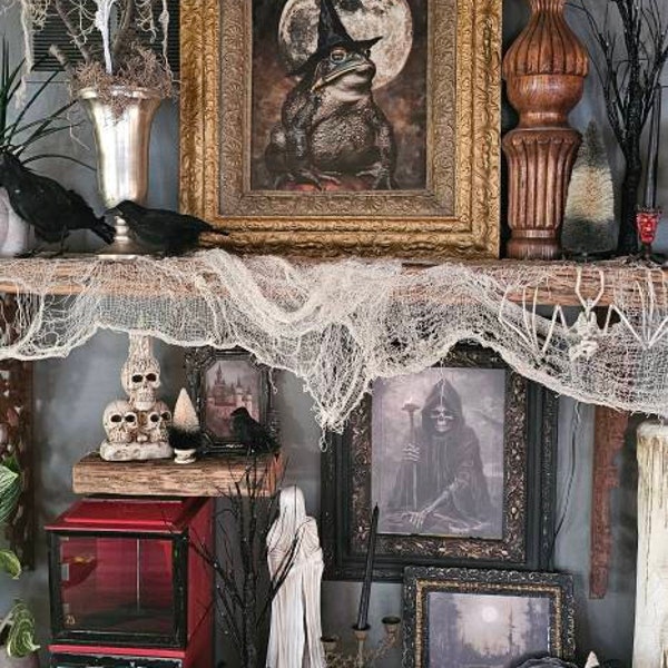 Mandrake Root Art Print, Witch Witchcraft Wicca, Gothic Dark Fantasy ...