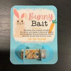 Bunny Bait Card PNG, Bunny Food Printable PNG File, Easter Card, Easter ...