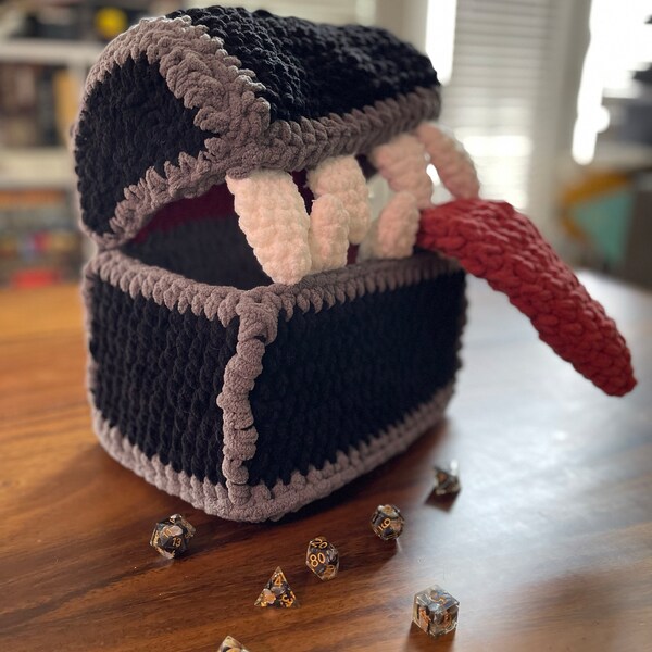 Mimic Amigurumi Crochet Pattern: D&D Monster Plush (PDF) - Etsy
