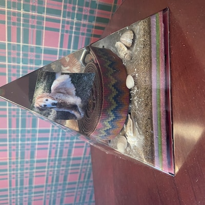 Pet Memorial Pyramid, Large, Resin Memorial, Dog/cat Ashes - Etsy