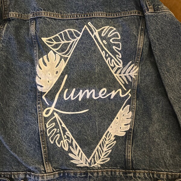 College or Team Logo Jacket - Etsy