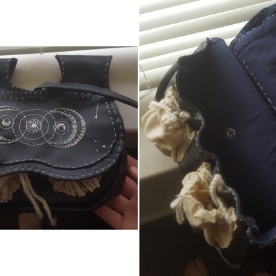 Leather Medieval Pouch Pattern / Included / Kidney Pouch / Knotwork ...