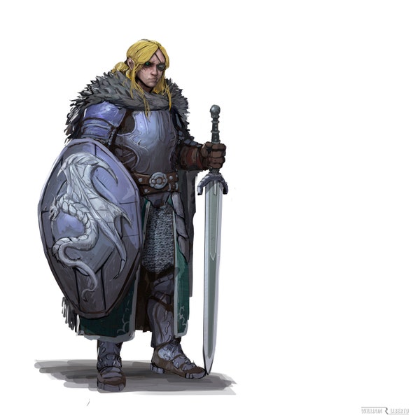 Custom Character Commission for RPG - Etsy