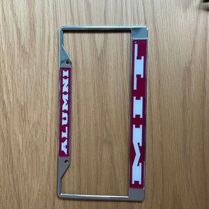 Howard University Alumni Chrome License Plate Frame Officially Licensed ...