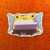 Pride Frog Charity Stickers LGBTQ Flag Frog Gay Pride - Etsy Canada