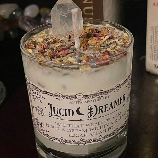 ORIGINAL Lucid Dreamer Candle ~ Dream Spell, Dreams, Dream Magick ...