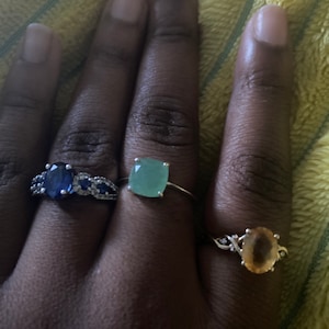 Natural Jade Ring, Genuine Jade Ring, Raw Jade Ring, Green Jade Ring ...