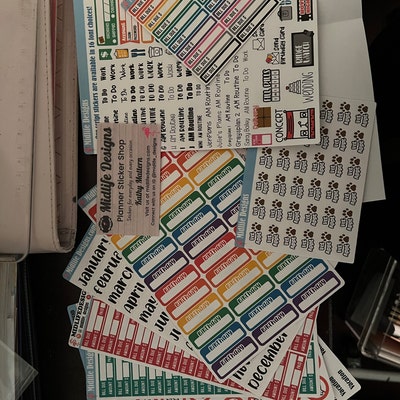 PASSWORD REMINDER Planner Stickers Password Reminder - Etsy