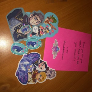 The Dragon Prince Sticker: Viren and Baby Sparkle! - Etsy