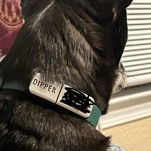 Love Your Pets Classic Aluminum Pet ID Tags Doubled Sided and Deep ...