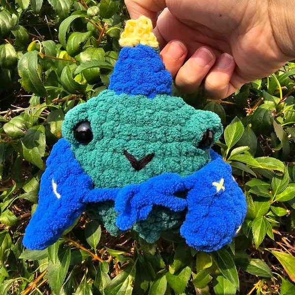Wizard Frog Crochet Pattern / Magic Frog Crochet / US PDF Pattern ...