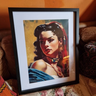 Cynthia. // Midcentury / Mid-century Girl / Tretchikoff / J.H Lynch ...