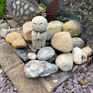 Studious Monkey Ape Stone Garden Statue Outdoor Animal - Etsy