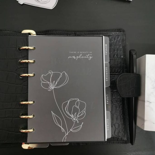 A5 Size - Printable Dated Daily Planner Inserts - Jan to Dec, Minimal ...