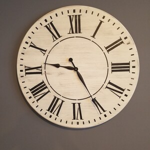 Clock Stencil Roman Numerals Clock Stencil Large Reusable Stencil ...
