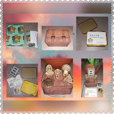 Taino Art Metallic Gold Guanin Amulet - Etsy