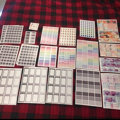 CUSTOM HEADERS. Custom Planner Stickers. - Etsy