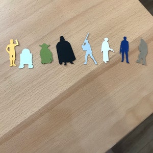 Star Wars Confetti - Set of 160 - Star Wars Party - Darth Vader ...