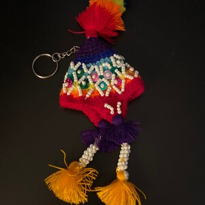 PERUVIAN Pom Pom Tassels Garland Ethnic Garland Pom pom | Etsy