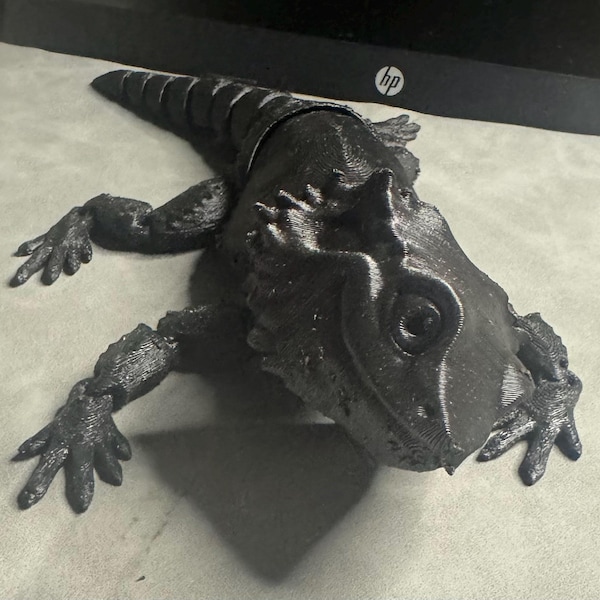 Bearded Dragon Digital .STL File for 3d Printing, Articulated Fidget ... Bearded Dragon Digital .STL File for 3d Printing, Articulated Fidget ...