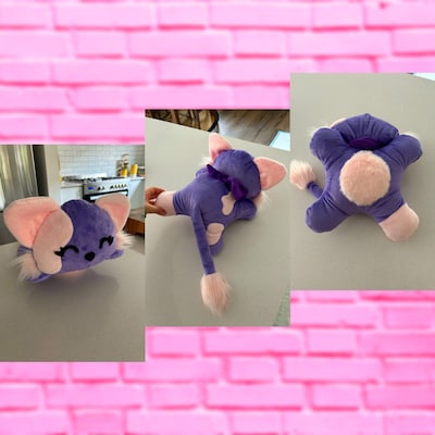 Zumba the Monster Pattern Big Plush Monster Stuffed Toy - Etsy