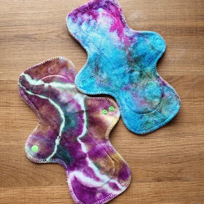 Set of THREE 'fluff Folds' Interlabial Pads - Etsy