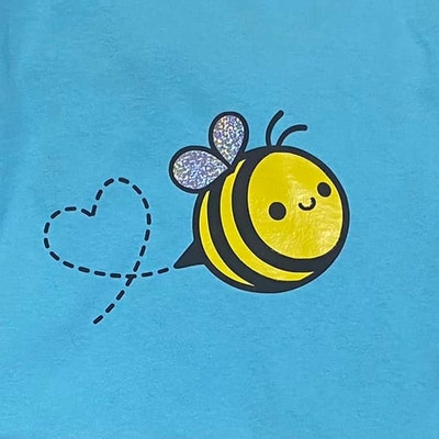 Bee SVG Layered Cut File Cute Bee Cutting File Kawaii Honeybee Animal ...