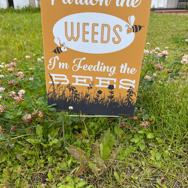 Grow Meadows Not Lawns Coroplast Yard Sign - Etsy