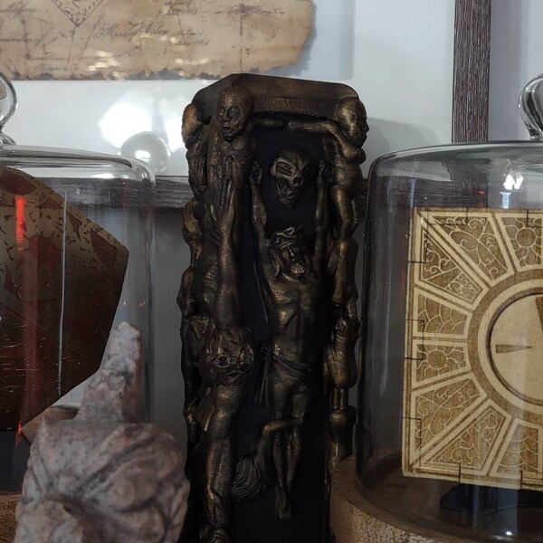Hellraiser Pillar of Souls 3D Printed Statue Hand Painted, Halloween ...