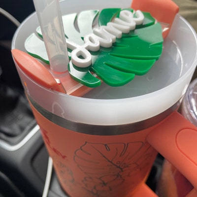 Personalized Heart Stanley Topper Custom Stanley Topper Personalized ...